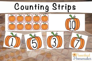 Counting Pumpkins From 1 to 12 - Pumpkin Printable Pack - Proverbial ...