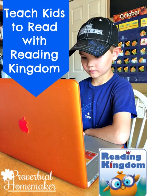 Teach Kids to Read with Reading Kingdom (Review) - Proverbial Homemaker Teach Kids to Read with Reading Kingdom (Review) - Proverbial Homemaker