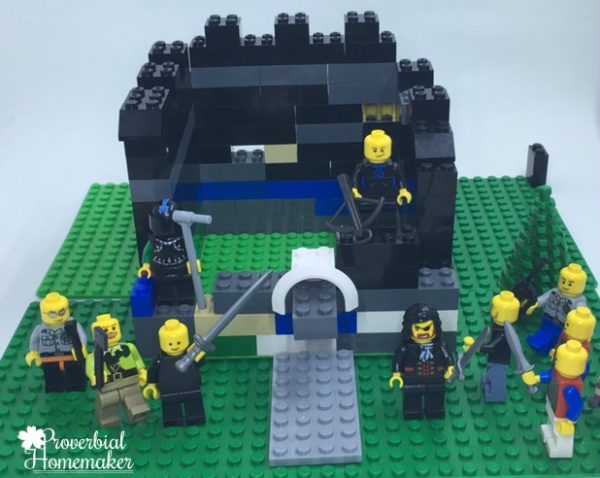 Heroes of the Bible Lego Build Examples - Proverbial Homemaker