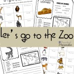 Let's Go To The Zoo Printable Pack - Proverbial Homemaker