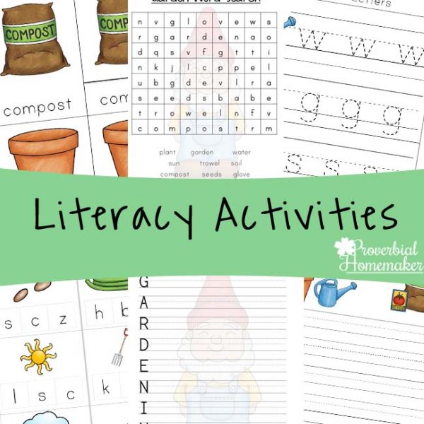 Free Garden Printable Pack - Proverbial Homemaker