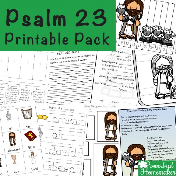 Psalm 46 Printable (Be Still and Know Scripture) - Proverbial Homemaker