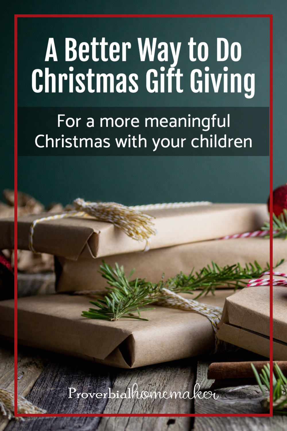 Looking for a Better Way to Do Christmas Gift Giving?