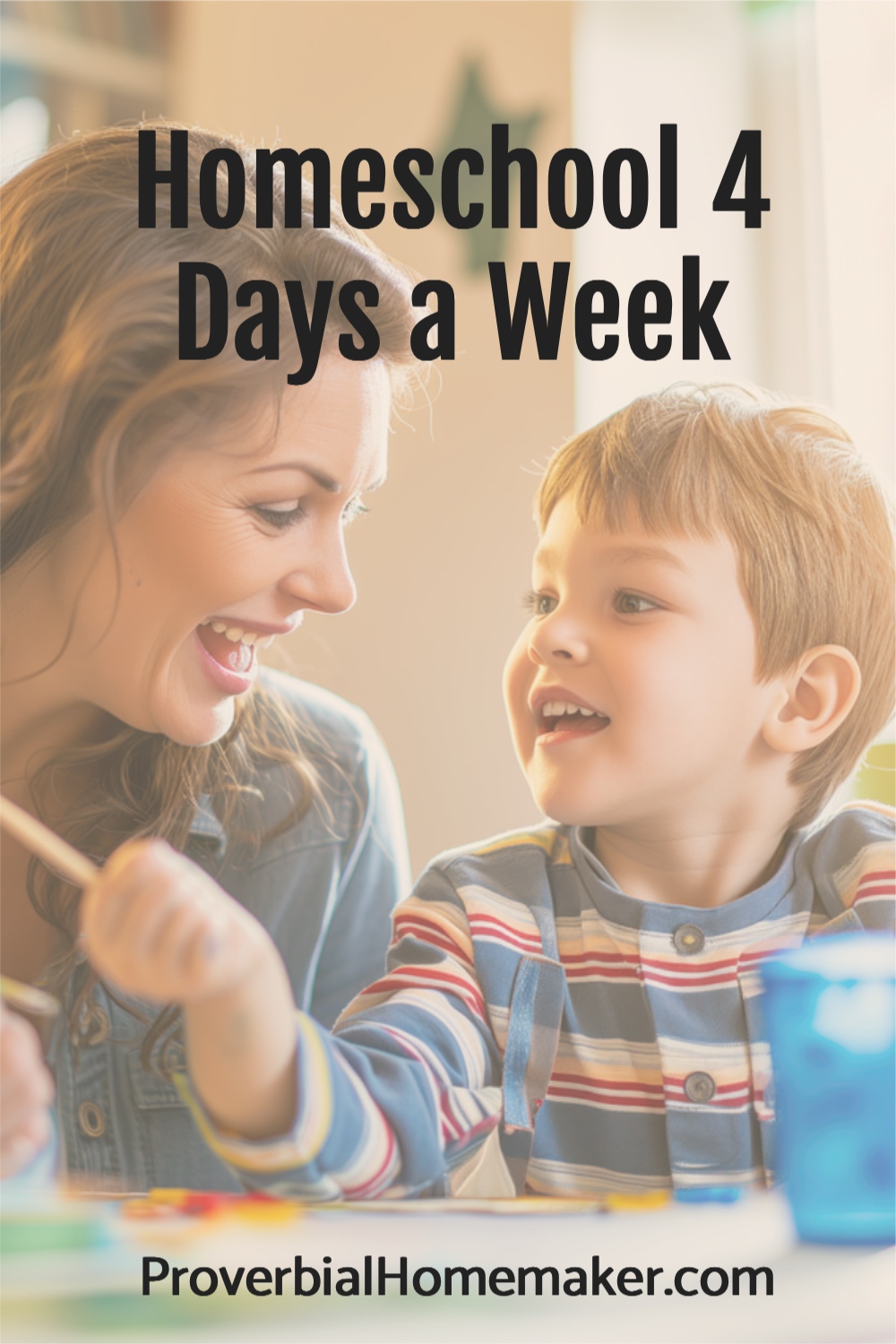 Our Year-Round 4-Day a Week Homeschooling Schedule