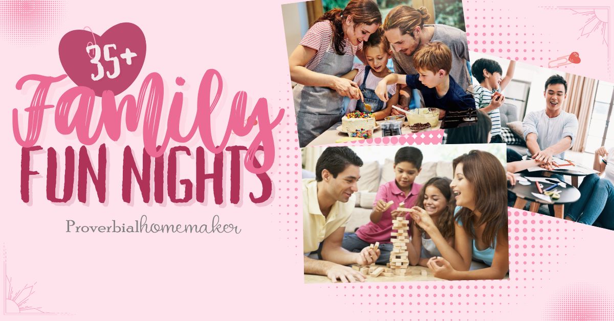 35+ Family Fun Night Ideas Your Kids Will Love!