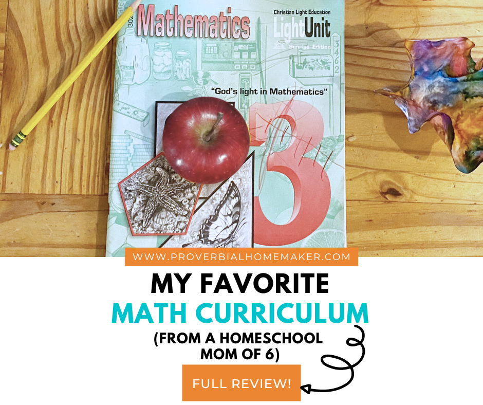 Christian Light Education Math Review (CLE Math for Homeschool)