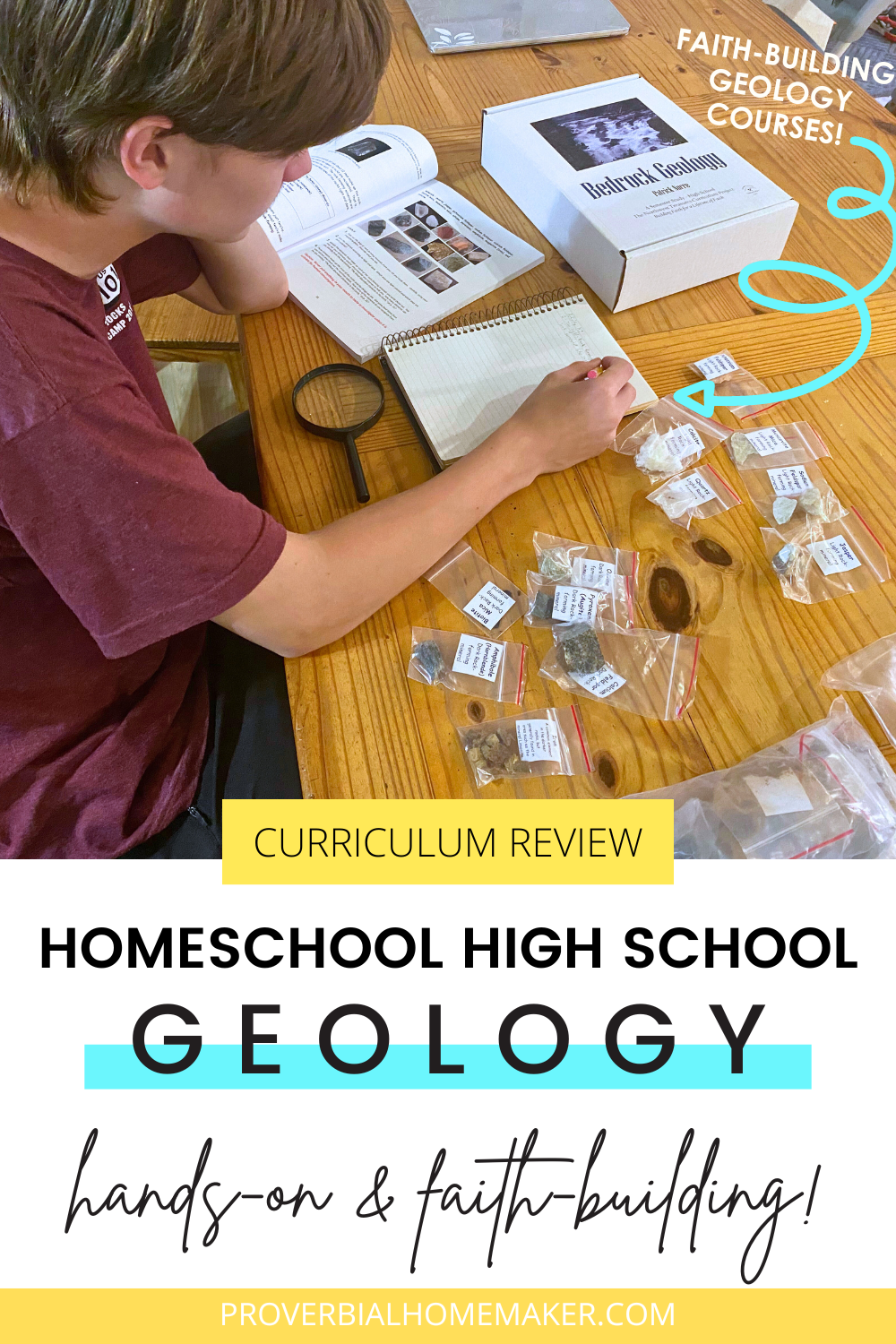 Faith-Building Homeschool Geology Curriculum for High School ...