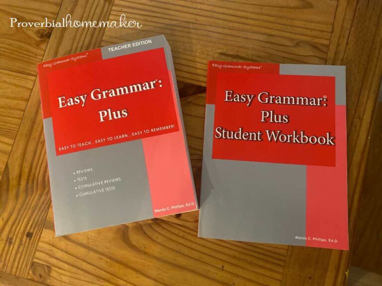 Teaching Homeschool Grammar: A Review of Easy Grammar Curriculum