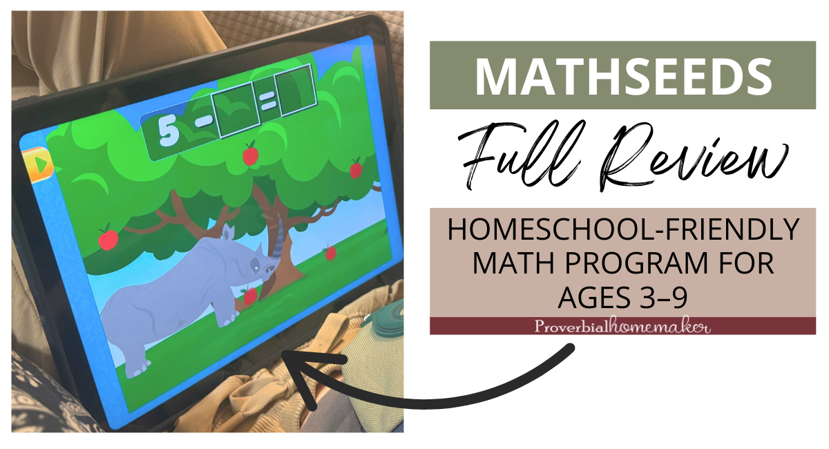 Mathseeds Review: Homeschool-Friendly Math Program for Ages 3–9